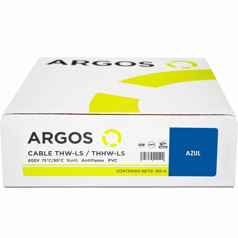 Cable THHW-LS Argos Color Azul
